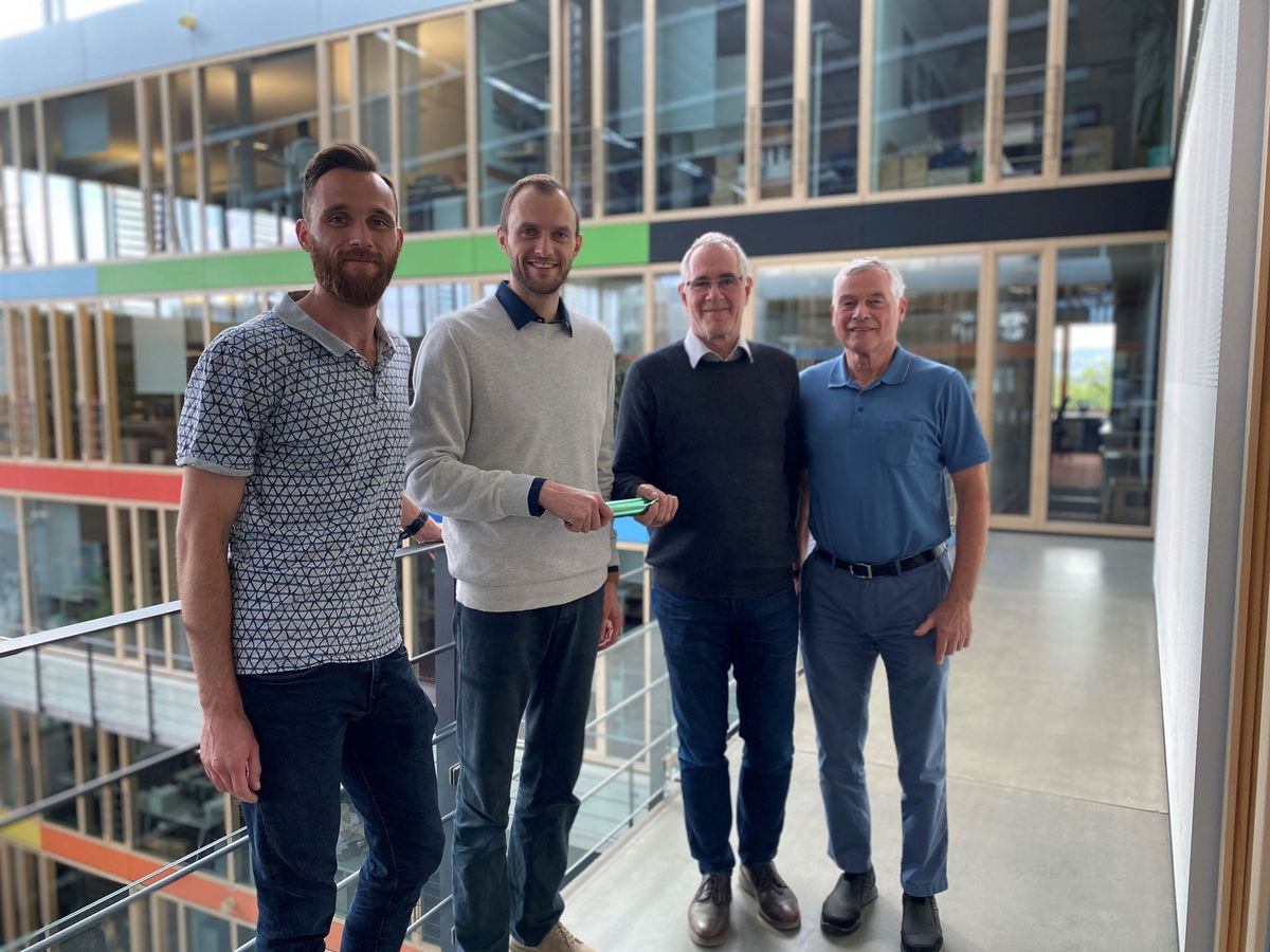 Leichtathletik | Stabübergabe auf der WLV-Geschäftsstelle | Sportregion